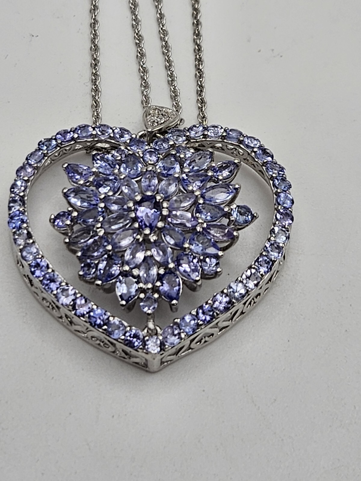 Chuck Clemency STS Sterling Silver Tanzanite Gemstone… - Gem