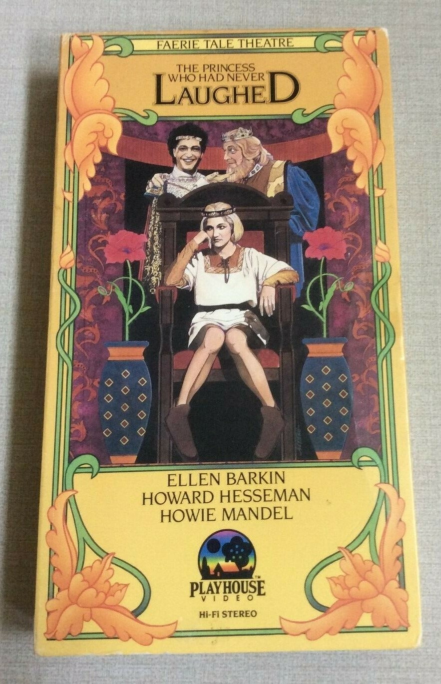 FAERIE TALE THEATRE THE PRINCESS WHO HAD NEVER LAUGHED VHS NEW IN BOX ...
