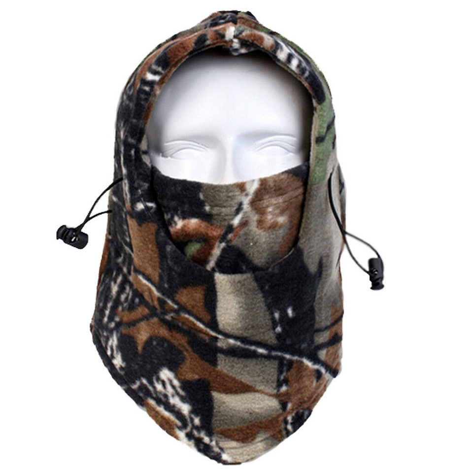 Windproof Fleece Neck Warm Balaclava Ski Full Face Mask for Cold ...