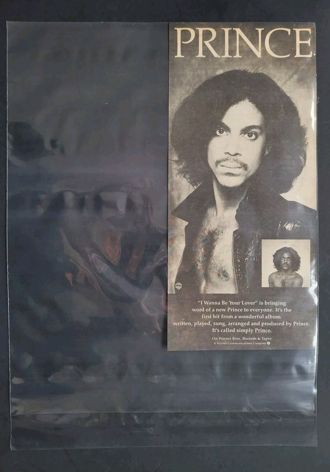Prince Self-Titled Album Promo Print Advertisement 1979 | eBay