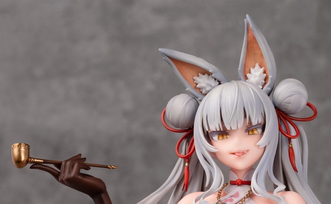 Anime Su Jiu Fox Girl 1/7 PVC Action Figures Model Statues Collectible ...