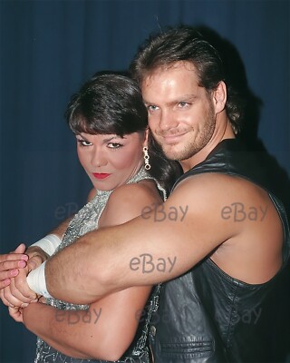 Nancy Benoit and Chris Benoit Professional Wrestler 8x10 Photo Reprint ...