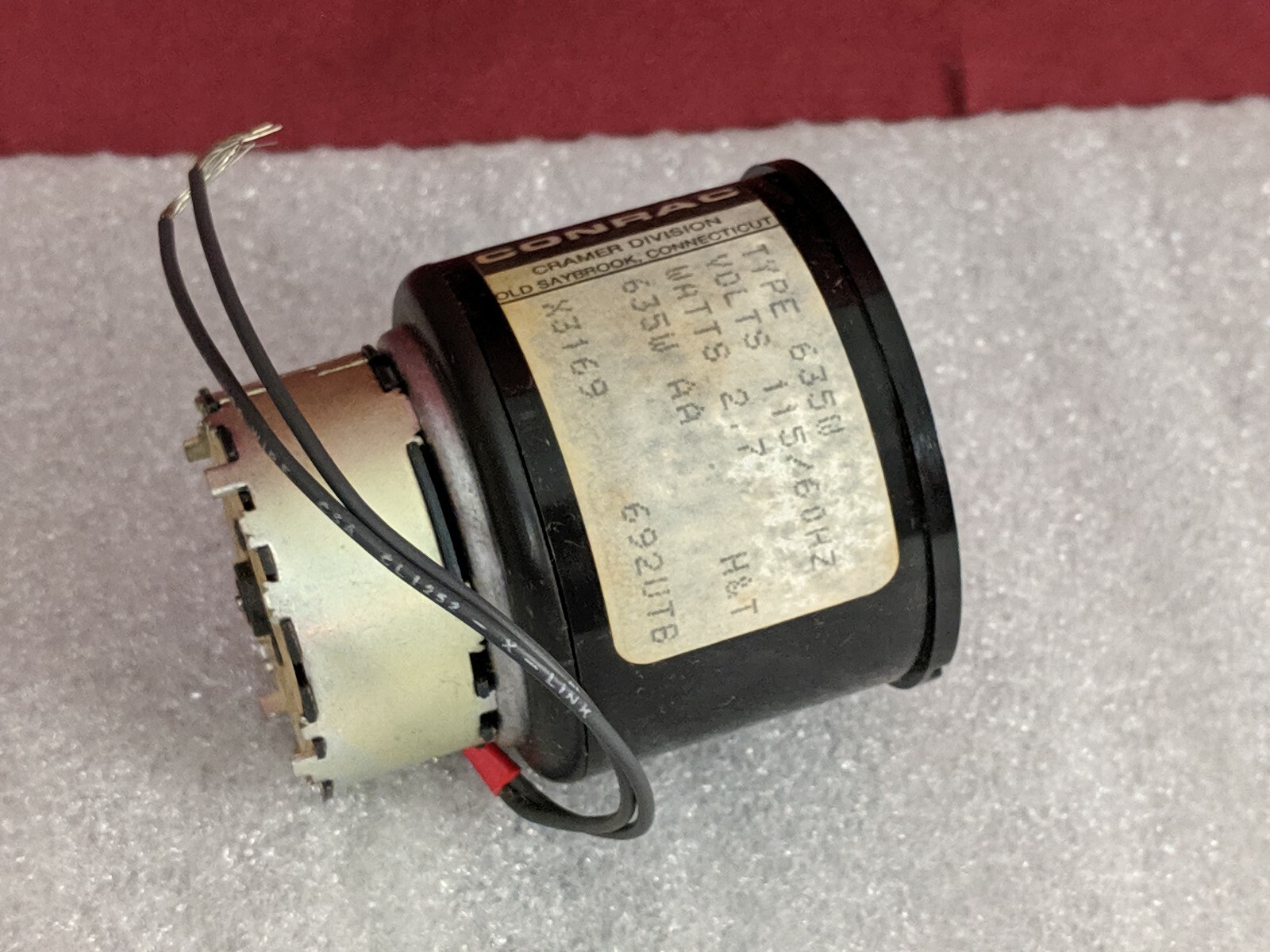 Cramer 6x144 / 635WS100AA0008A Elapsed Time Hour Meter 0 to 99999.9 ...