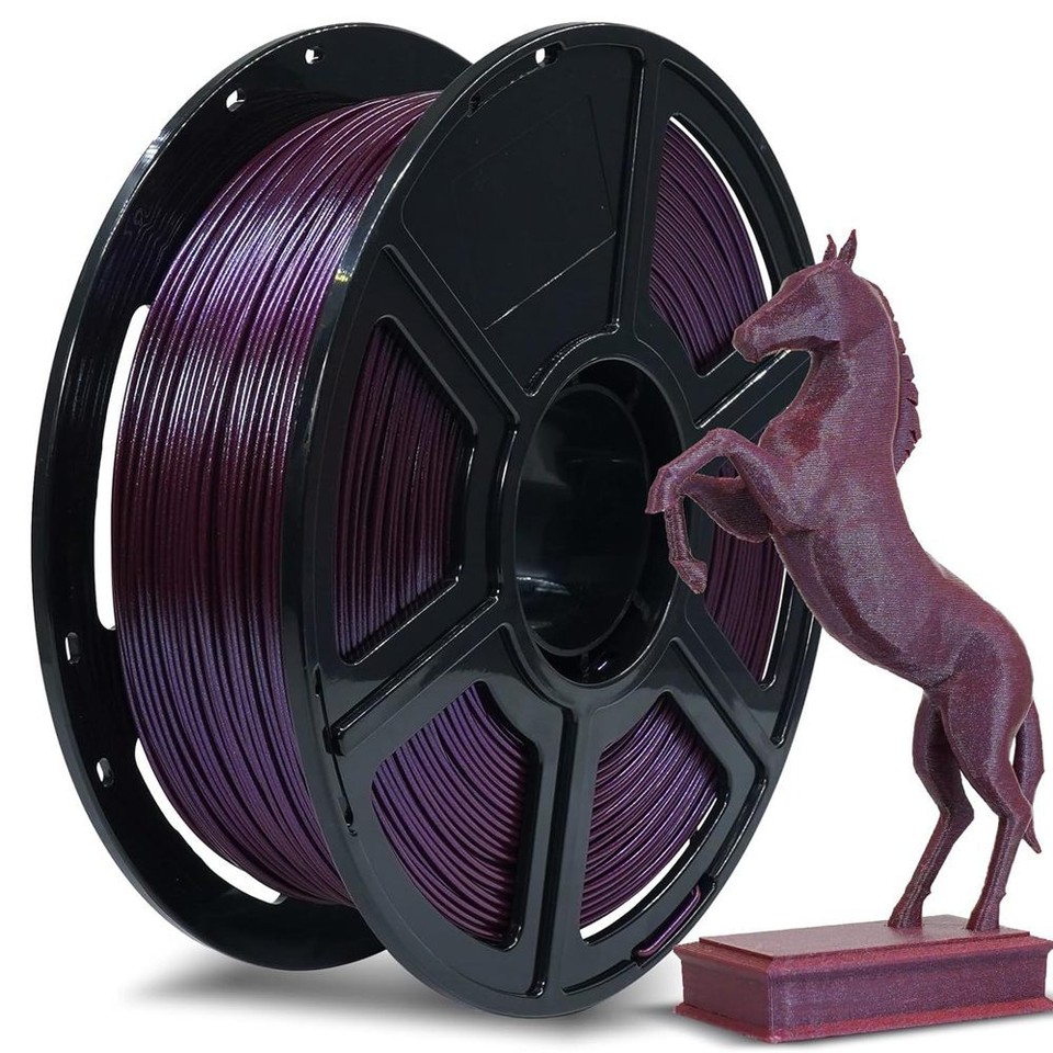 FLASHFORGE Chameleon PLA Color Changeable 3D Printer Filament 1kg Burnt ...