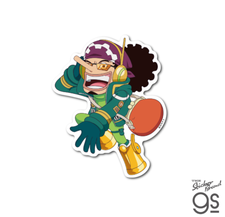 One Piece Egghead Usopp SD Character Sticker Japanese | eBay