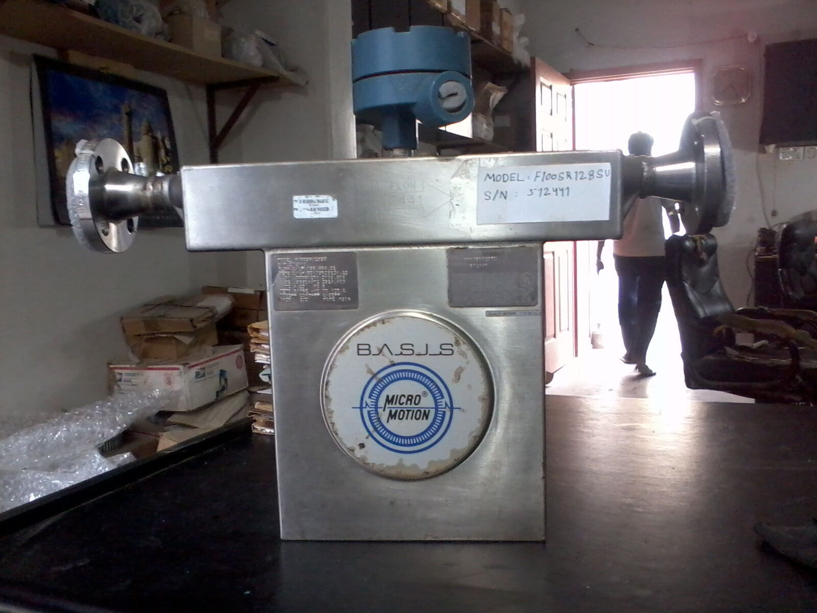 Rosemount Micro Motion F100S Mass Flow Sensor Transducer Transmitter ...