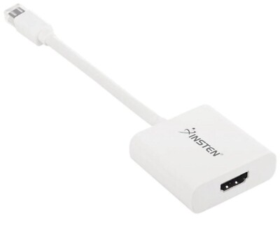 INSTEN MINI DISPLAYPORT TO HDMI MALE / FEMALE ADAPTER | eBay