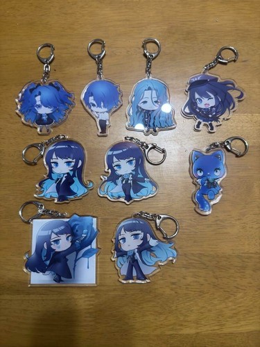 Ado Holiday Only Mirage Mars Profile Acrylic Keychain From Japan Free ...