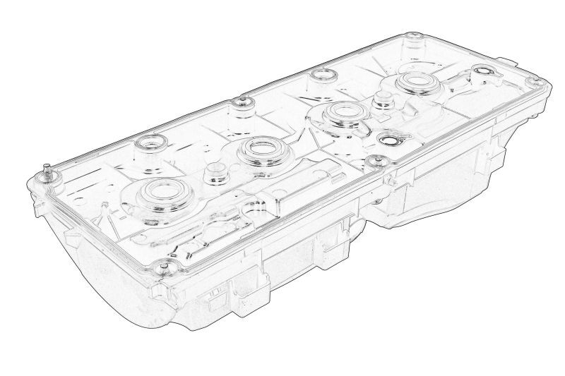 Fits For VW 03L 103 469M Rocker cover DE stock | eBay UK