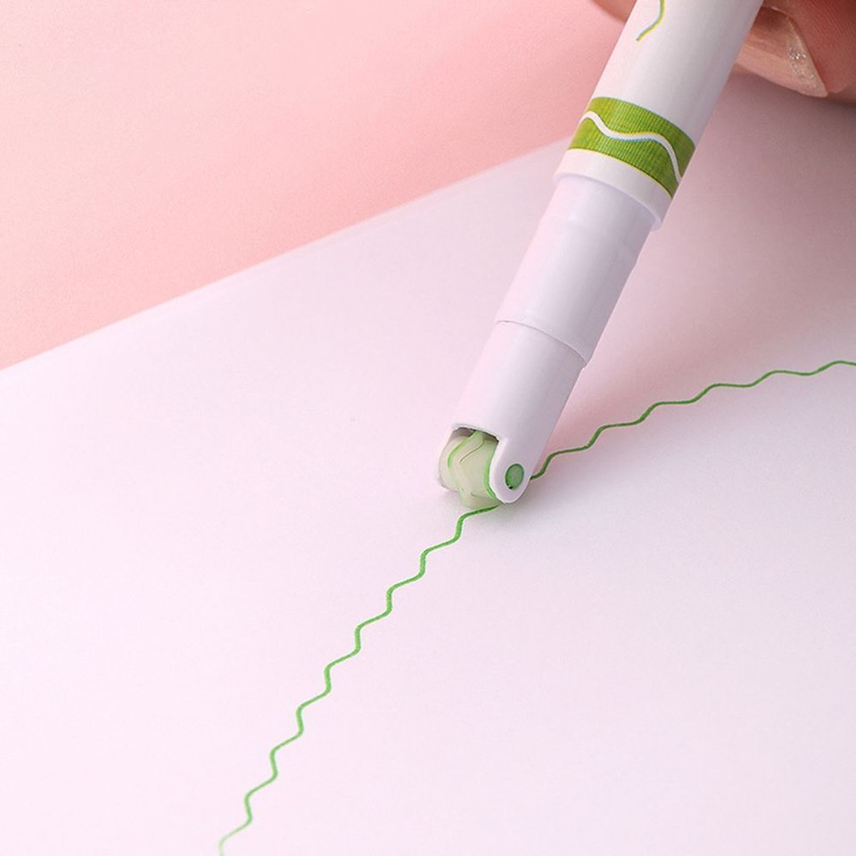 Line Drawing Tools Integrated Multiple Shapes Curve Highlighter Pen ...