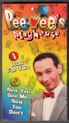 NEW! SEALED! PEE-WEE'S PLAYHOUSE 6 [1986/96] VHS (MGM UA watermark ...