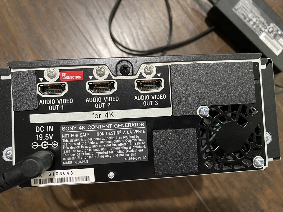 Sony 4k Content Generator (not Tested) | eBay