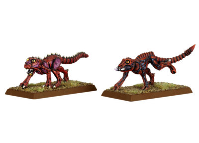 Warhammer 40k Dark Eldar Warp Beasts (OOP, 3rd edition, Chaos Daemon ...