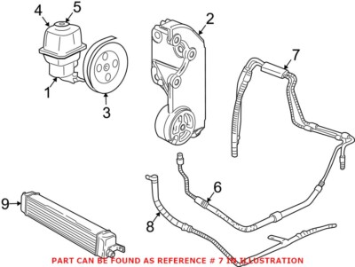 Genuine Saab Power Steering Return Hose 26095038 | eBay