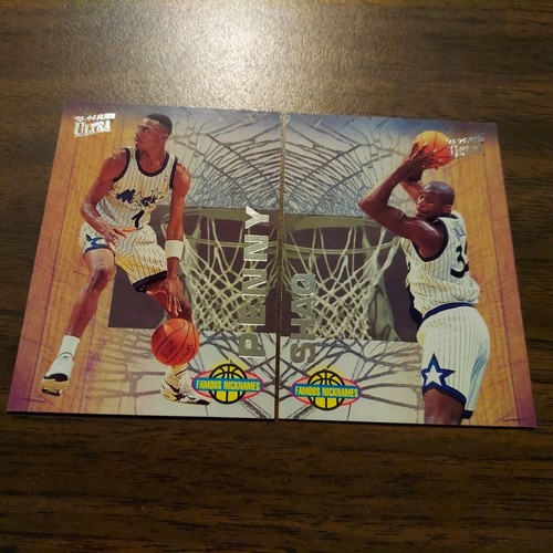Shaquille SHAQ O'Neal & Anfernee PENNY Hardaway 1993-1994 Ultra FAMOUS ...