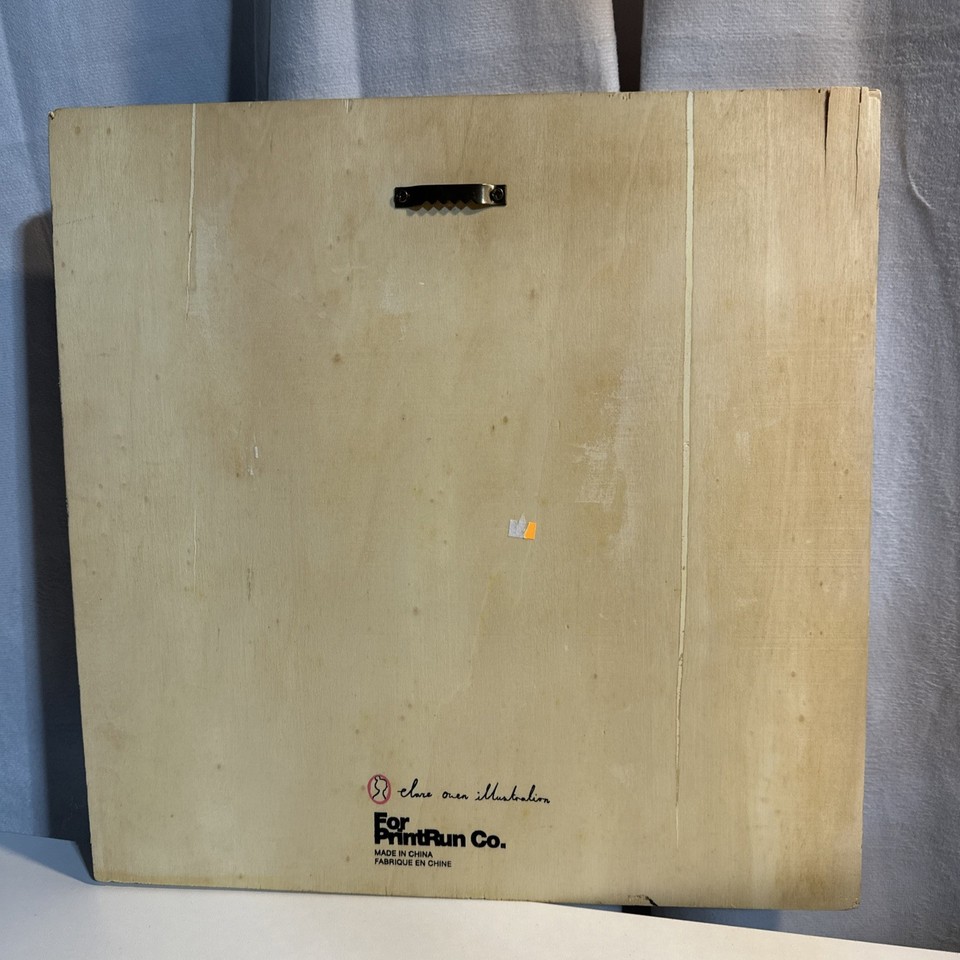 Clare Owen Illustration Paris Snow Globe Wooden Plaque 12x12 | eBay