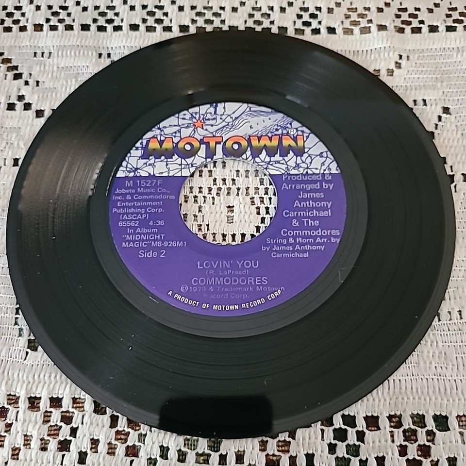 Commodores 45 RPM - Oh No / Lovin' You - Motown M-1527F. 1981 | eBay