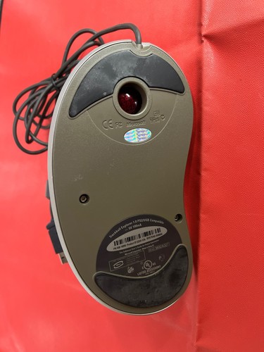 Microsoft Trackball Explorer 1.0 X08-16056 PS2 /USB Mouse - Tested ...
