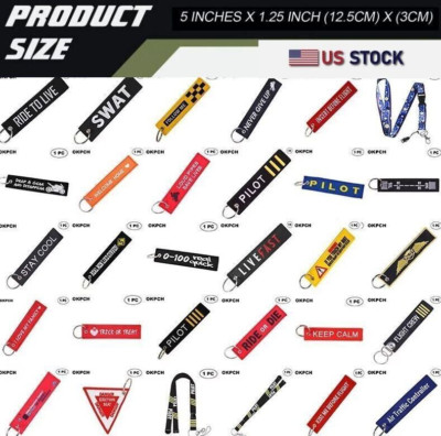 KEY CHAIN TAG AVIATION SWAT BIKERS HUMOR KEYCHAIN CAR LUGGAGE KEYRING ...