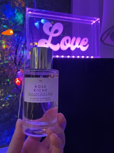 NEW RARE Rose Riche hair & body mist Le Monde Gourmand/Tru Fragrance 3. ...