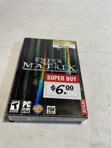 Enter the Matrix CD-ROM (PC, 2003) for sale online | eBay