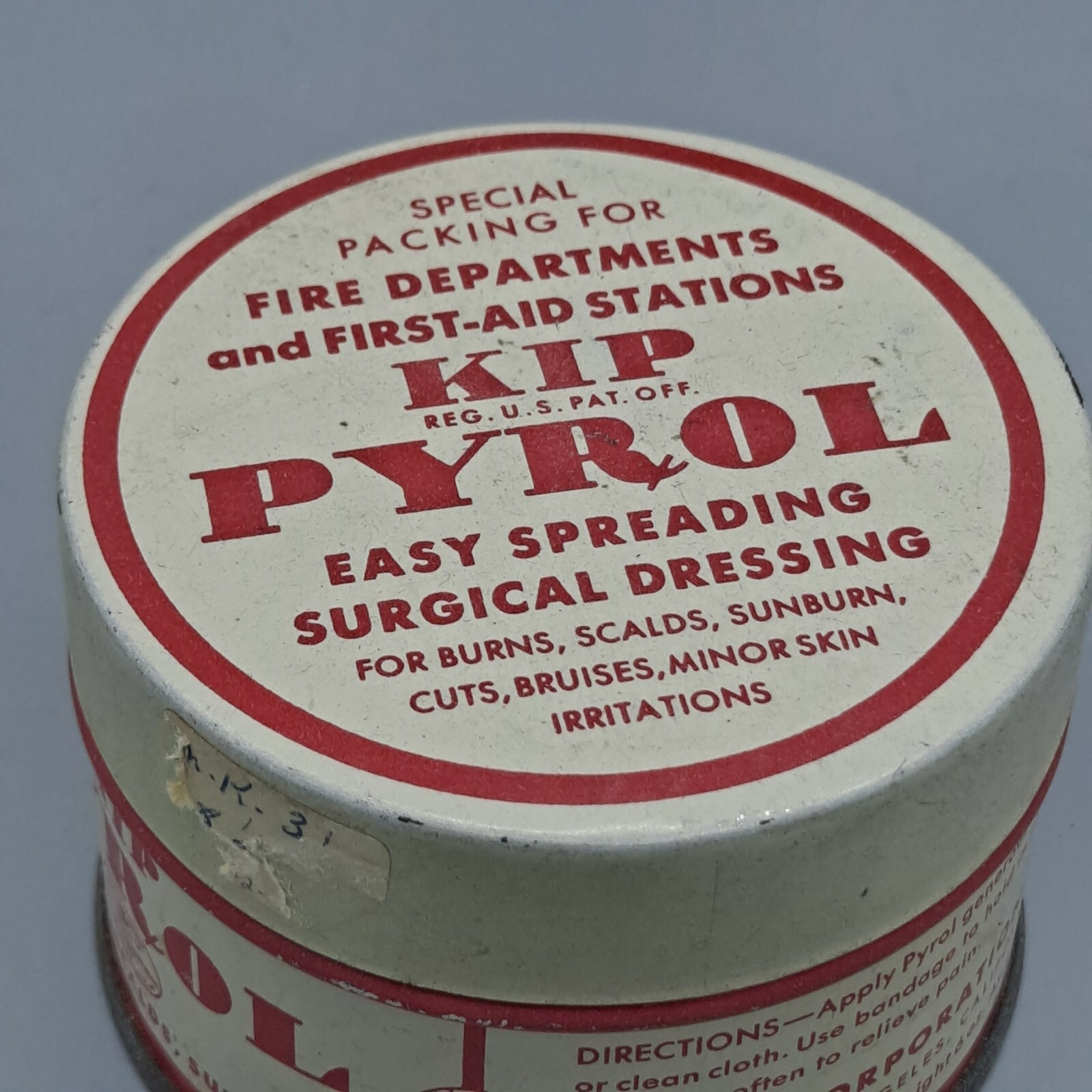 RARE Kip Corporation Pyrol First Aid Surgical Dressing Collectible ...