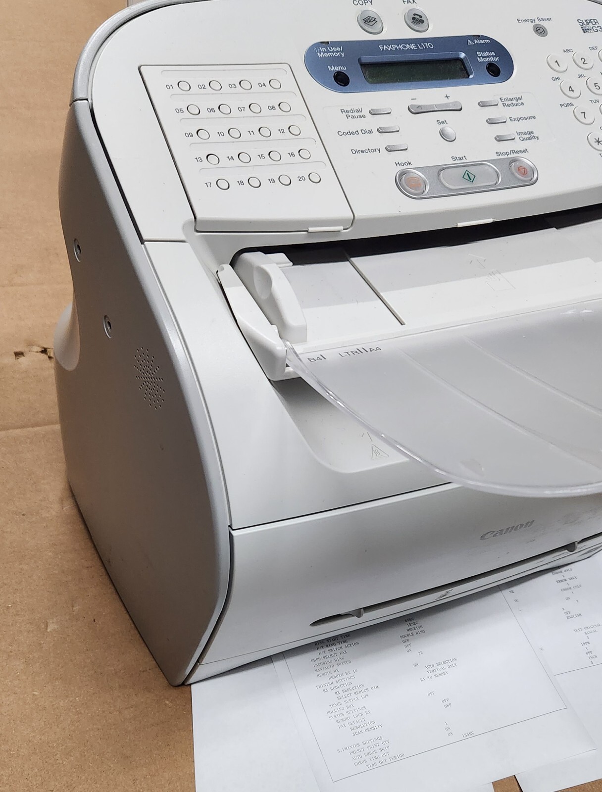 Canon FaxPhone L170 All-In-One Laser Printer for sale online | eBay