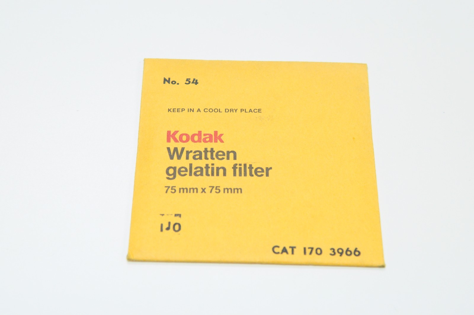 Kodak Wratten Filter 75mm Filter #54 | eBay