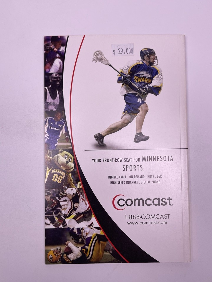 Minnesota Swarm Lacrosse 2006 Official Team Press Media Guide MLL | eBay