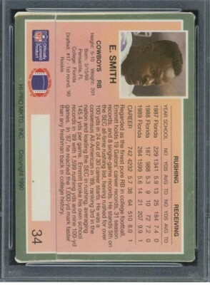 emmitt smith rookie card action packed | eBay