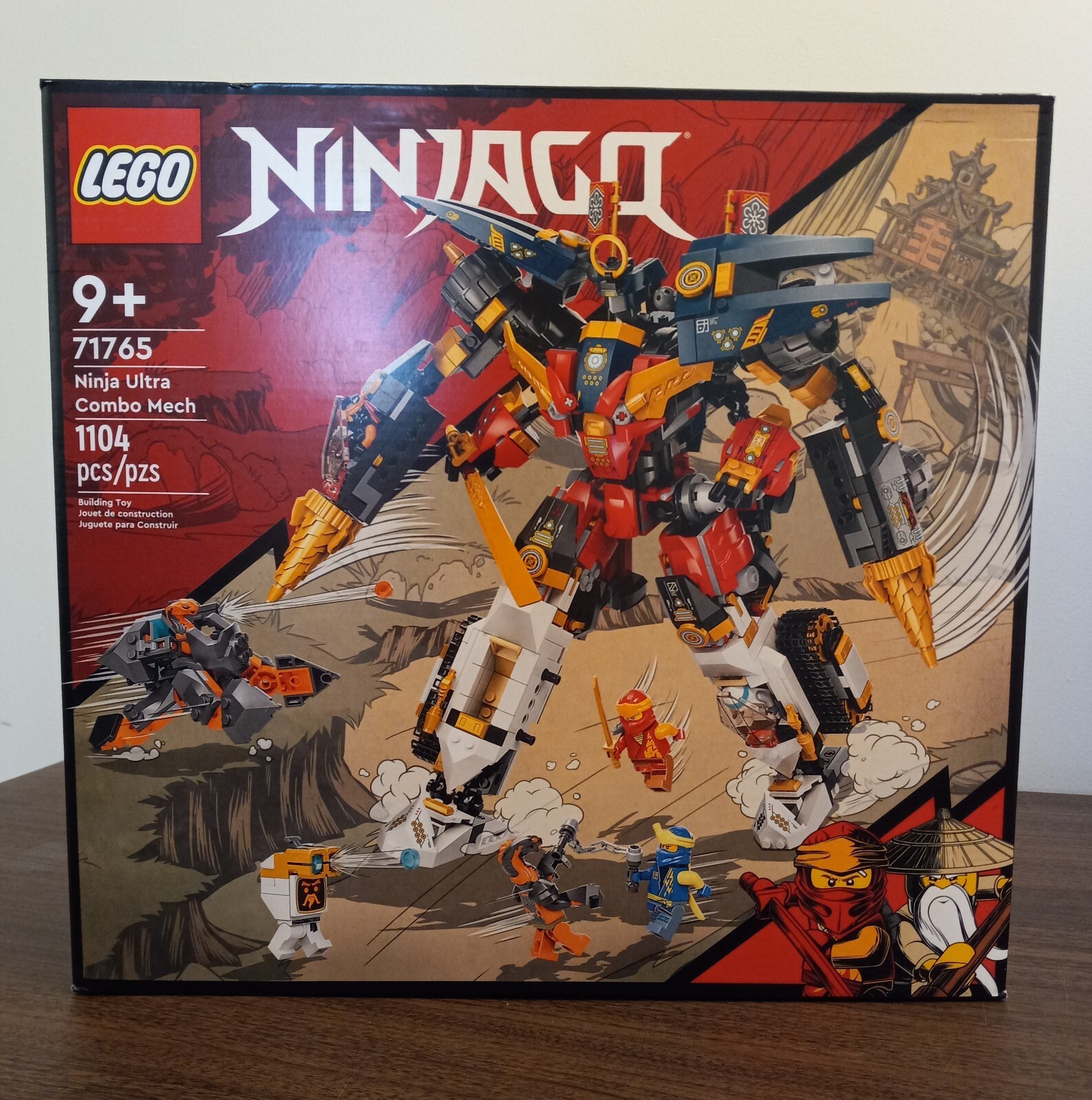 LEGO Ninja Ultra Combo Mech NINJAGO (71765) Complete Set NEW SEALED IN ...