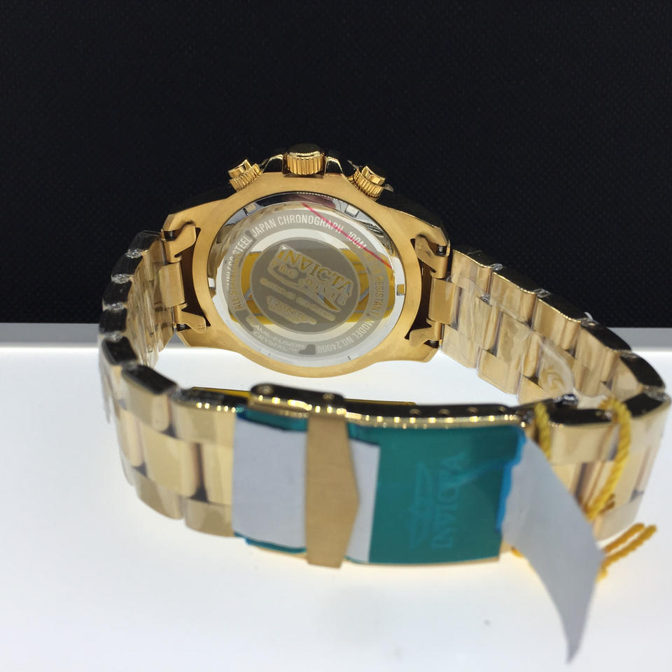 Invicta 24000 Men's Pro Diver Quartz Watch with Stainless-Steel Strap ...