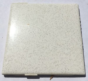 Vintage Salvaged 4x4 Tiles 'Robertson' 1 Sq. Ft. in White Speckles | eBay
