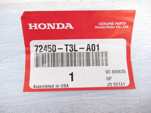 Genuine OEM Honda 72450-T3L-A01 Driver Front Door Molding 2013-2017 ...
