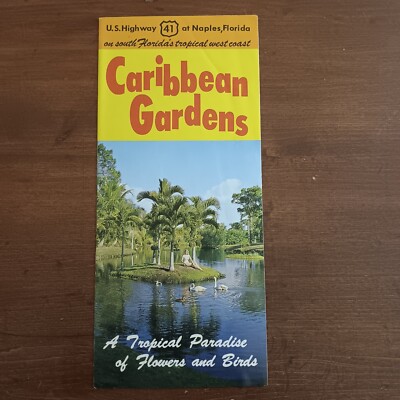 Vintage Caribbean Gardens Duck Vaudeville Naples Florida Travel ...