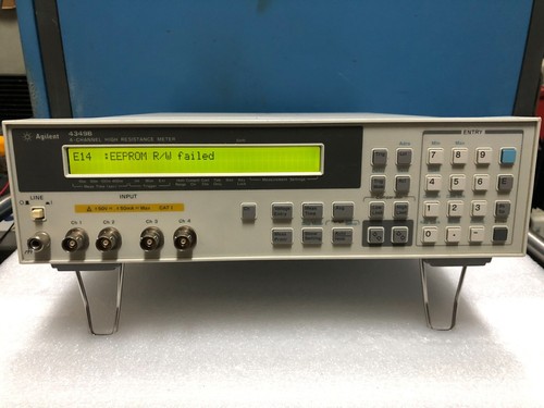 Agilent 4349B 4 Channel High Resistance Meter with Option 700 | eBay