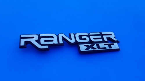 98 99 00 01 02 03 04 05 FORD RANGER XLT SIDE FENDER EMBLEM LOGO BADGE ...