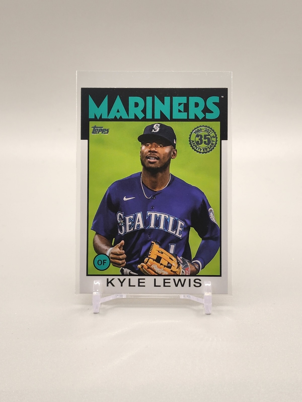 Kyle Lewis 2021 Topps Series 1 - 1986 Insert #86B-86 - Seattle Mariners ...