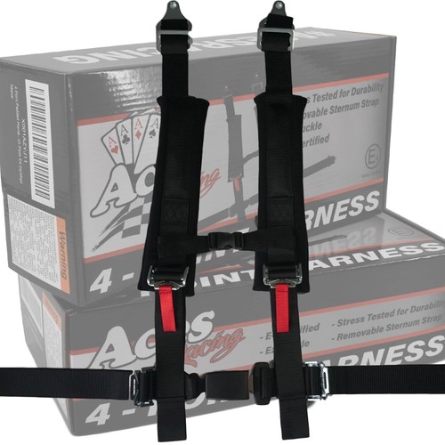 Four Point Harness w/ EZ Buckle Technology E4 Certified UTV RZR X3 YXZ ...