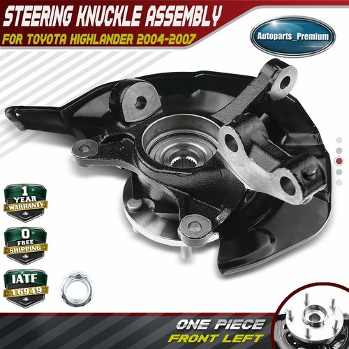 Front Left Steering Knuckle & Wheel Hub Bearing Assembly for Toyota ...