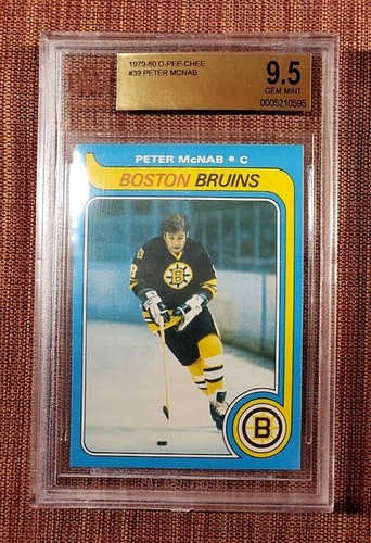 1979 O-Pee-Chee #39 Peter McNab Boston Bruins Hockey Card BVG 9.5 Gem ...