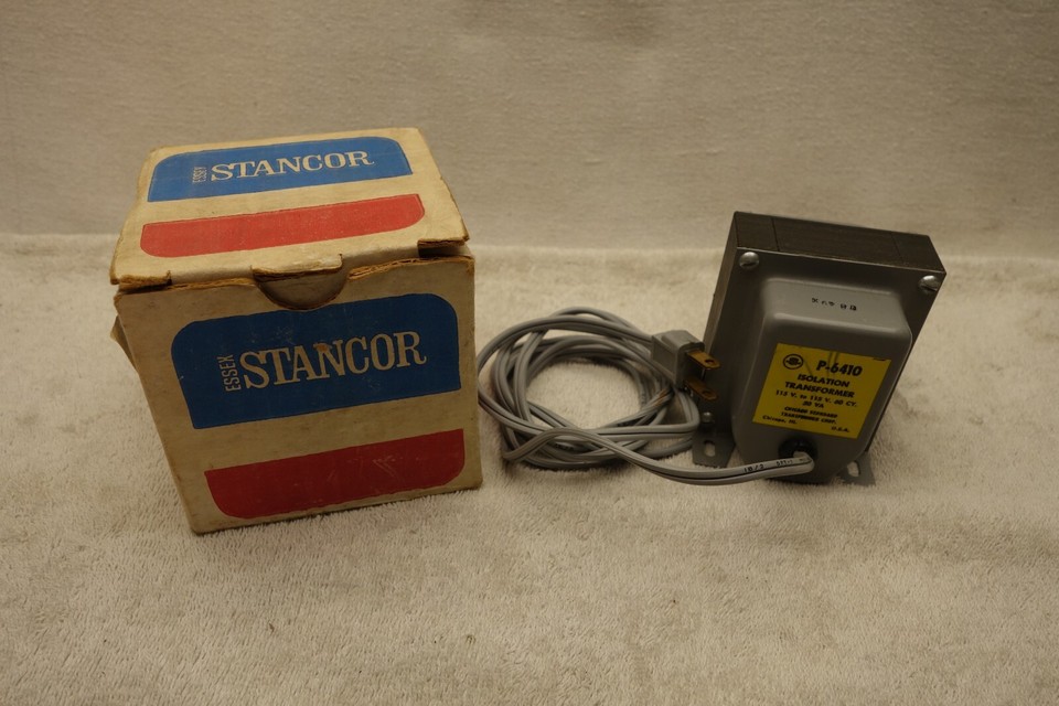 NOS Stancor P-6410 Isolation Transformer Primary115V 50/60Hz Sec. 115V ...