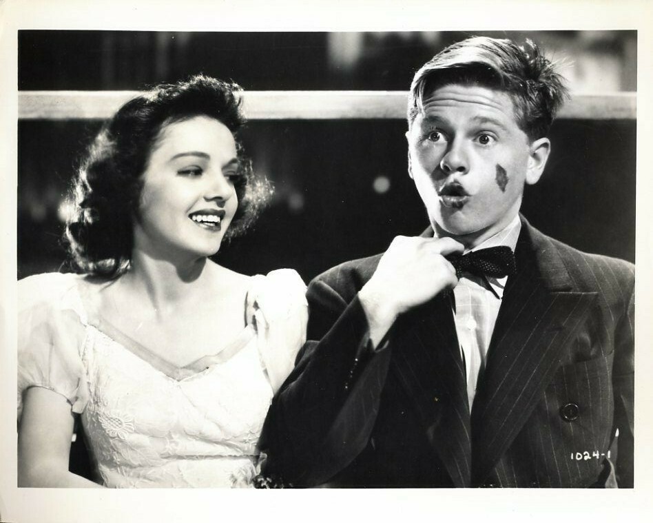 Mickey Rooney and Eleanor Lynn You're Only Young Once 8x10" Photo X6620 ...
