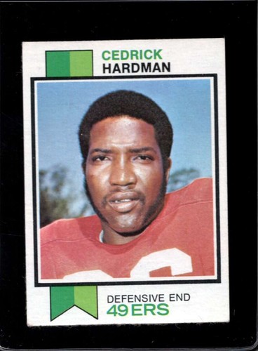 1973 TOPPS #412 CEDRICK HARDMAN VGEX 49ERS *XR18833 | eBay