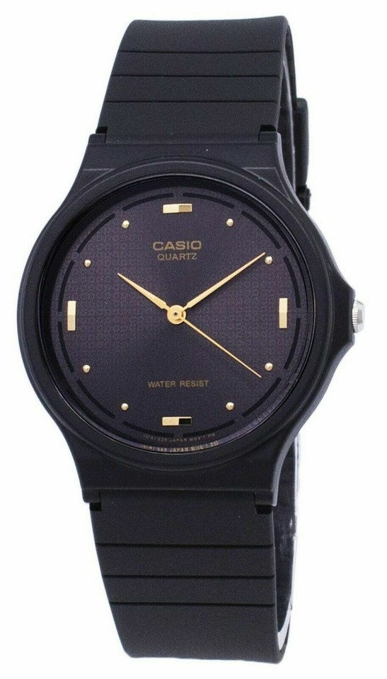 NEW CASIO MATTE BLACK RUBBER+GOLD,COBALT BLUE,SILVER,GUNMETAL ACRYLIC ...