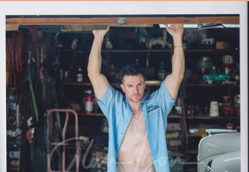 Alan Lyon Original Male Photo gay interest (3) Garage door Phil | eBay