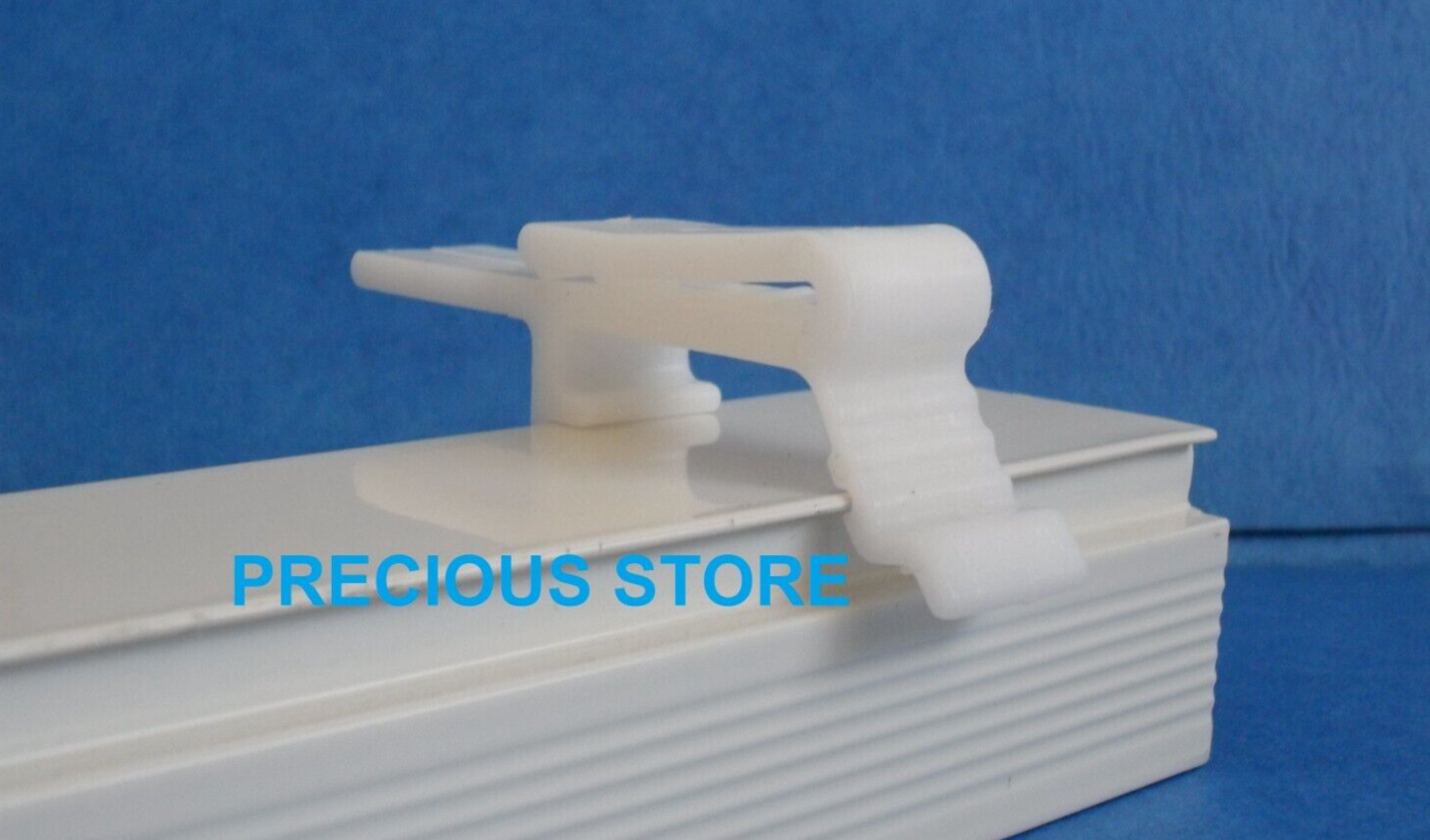 Vertical Blind Dust Cover Valance Clip for 1 1/2 inch Holder Brackets 3 ...