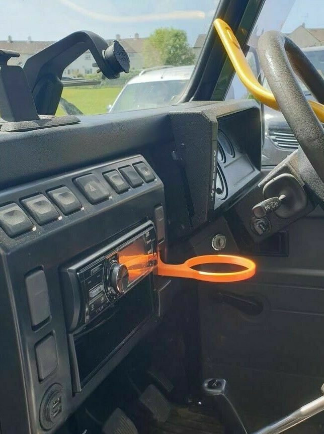 Land Rover DEFENDER, 90, 110, 130 - CUP/DRINKS HOLDER - Multiple colour ...