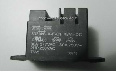 Golf Car 48 Volt Relay For Club Car Precedent Brake Light R48 | eBay