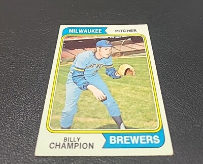 1974 Topps - #391 Bill Champion | eBay
